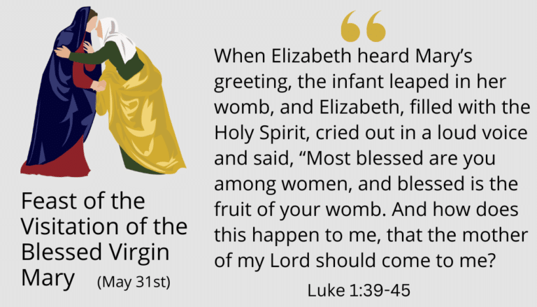 Feast of the Visitation of the Blessed Virgin | National Shrine of Mary ...