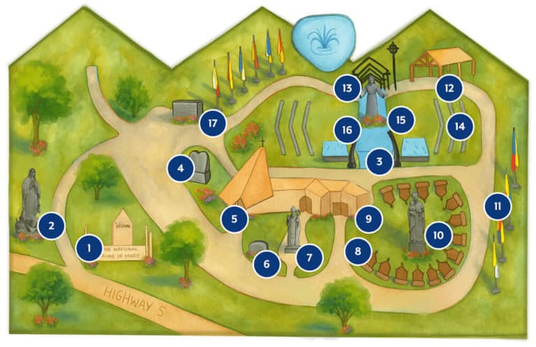 National Shrine Of Mary Map MOBILE (1) | National Shrine of Mary ...